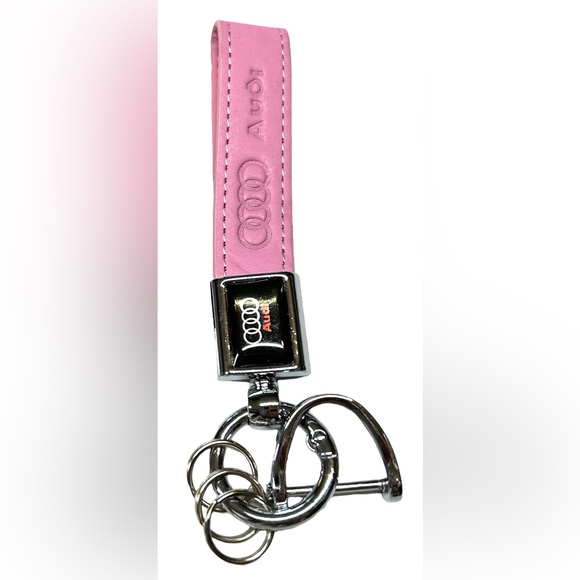 Audi | Accessories | Audi Car Keychain Key Fob Key Ring Holder Genuine ...